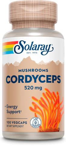 Cordyceps 520mg Capsules by Solaray – Wholesale Nutrition