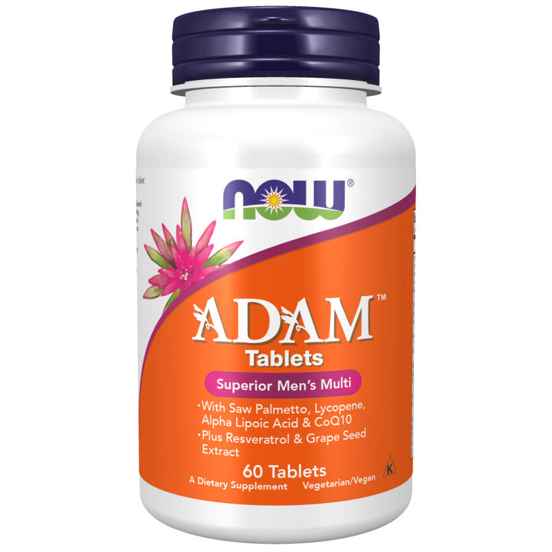 Adam Multivitamin 60tabs by Now – Wholesale Nutrition