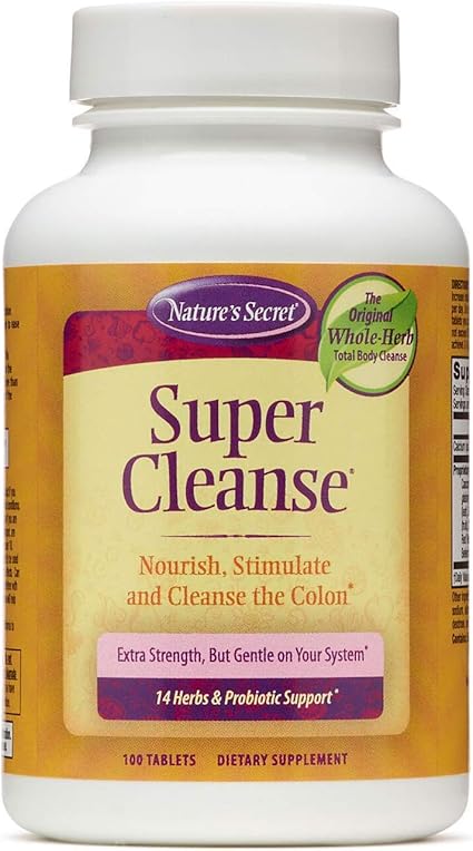 Super Cleanse Tablets by Nature's Secret – Wholesale Nutrition
