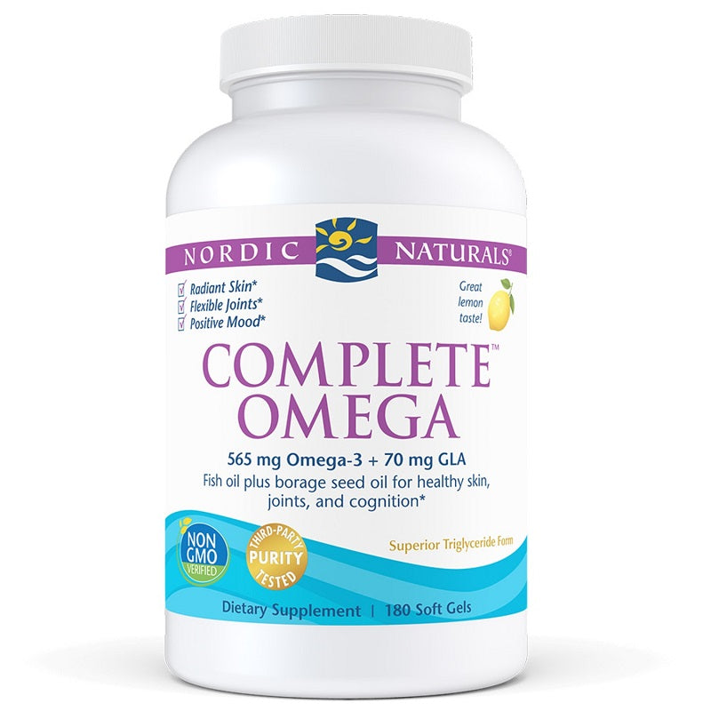 Complete Omega 180sg by Nordic Naturals – Wholesale Nutrition