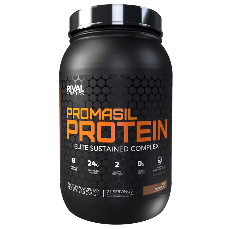 Promasil Rich Chocolate 2lb by Rival Nutrition – Wholesale Nutrition