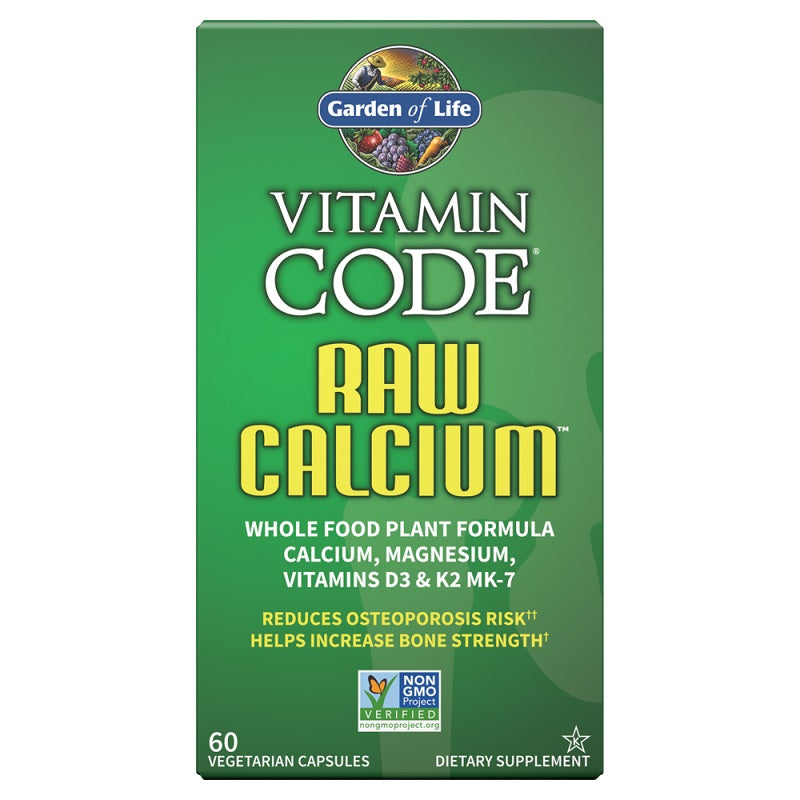Vitamin Code RAW Calcium 60VegCaps by Garden of Life – Wholesale Nutrition