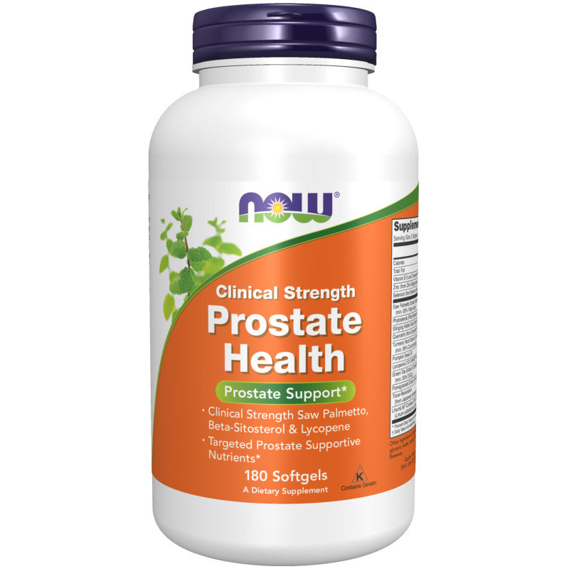 Prostate Health Clinical Strength 180sg by Now – Wholesale Nutrition