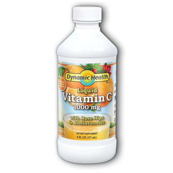 Vitamin C 1,000mg Liquid 8oz by Dynamic Health – Wholesale Nutrition