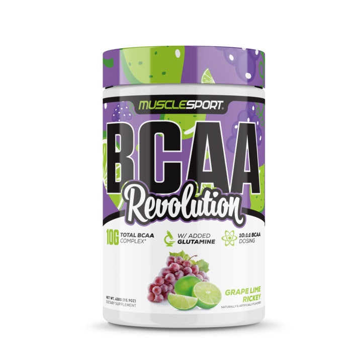 BCAA Revolution Grape Lime Rickey by MuscleSport – Wholesale Nutrition